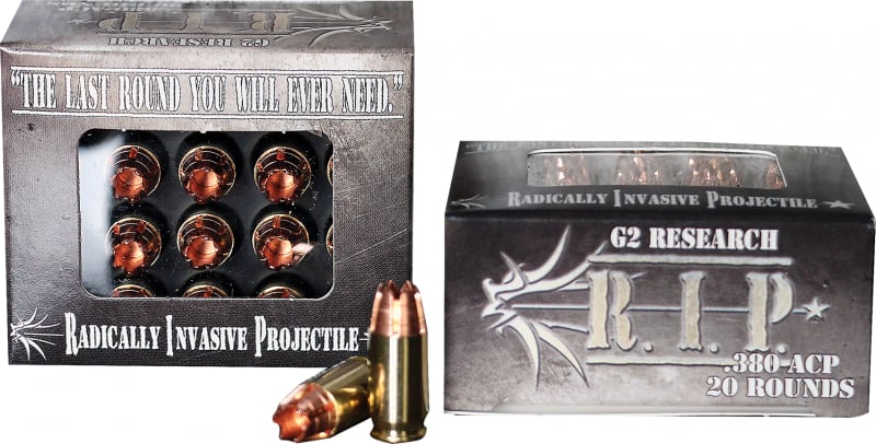 G2 Research RIP 380 ACP R.I.P 380 ACP 62 GR Hollow Point - 20rd Box
