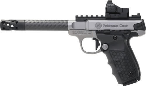 S&W 12081 SW22 Victory PF Center .22LR 6" Carbon Fiber