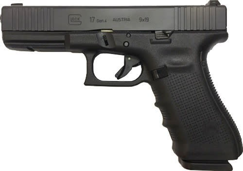 Glock PG1750733FS 17 Gen 4 Night Sights17rdBlack Front Serrated