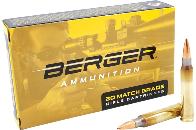 Berger Bullets 23020 .223 Remington 73 GR BT TRGT - 20rd Box