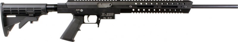 Excel EA22603 X-Series X-22R Semi-Auto 22 LR 18" 10+1 Collapsible Black