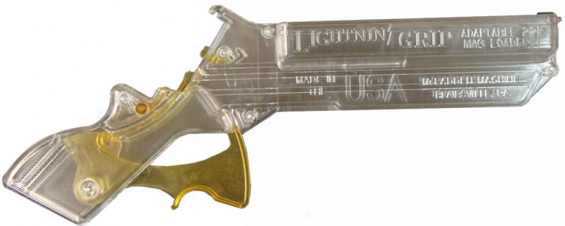 McFadden Machine Lightnin Grip Loader 22 Long Rifle Amber Finish