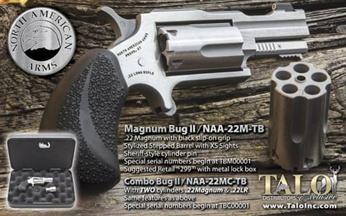 North American Arms Bug Out II Revolver 22 Magnum 1.5" Barrel 5rd ...
