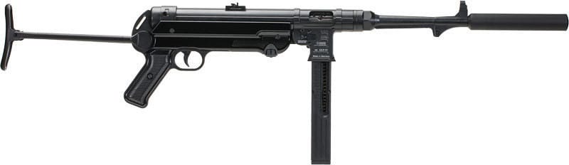 Blue Line Global 4400009 Mauser MP-40 .22LR 16.3" 23-SH Folding Stock