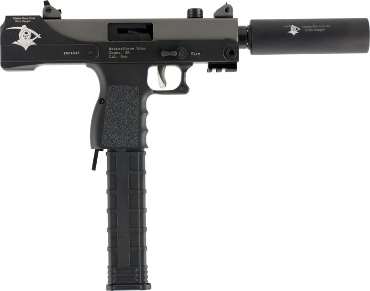 MasterPiece Arms Grim Reaper Defender Top Cocking 9mm Pistol w/30rd