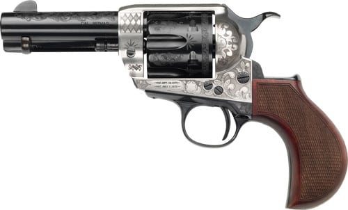 E.M.F GW45AJ312NMCWLG DLX Alchimista JR. .45LC 3 1/2" BL/SIL Wood