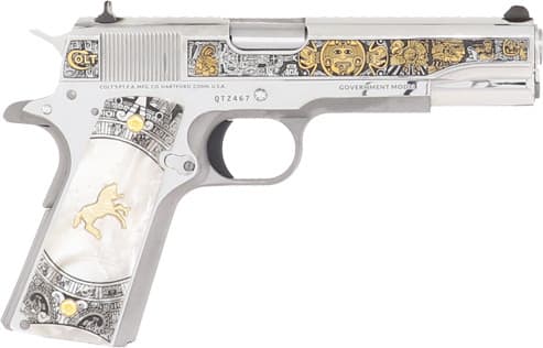 Colt Defense O1911CSS38QTZ 1991 Aztec Empire .38SUP. SS 5" w/KNIFE