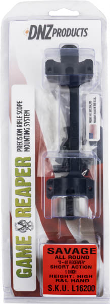 DNZ Game Reaper 1" High Savage Round SA Scope Mount