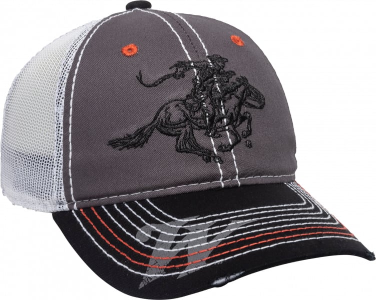 Outdoor Cap WIN35B Winchester Cap Cotton Twill Black/Charcoal/White