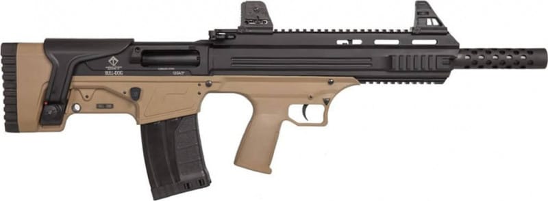 ATI Bulldog Semi-Auto 12GA Bullpup Shotgun 18.5" 5 Round Mag - FDE