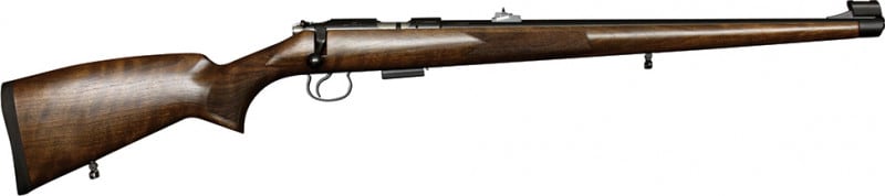 CZ 02106 CZ 455 FS Mannlicher Stock Bolt 22 WMR 20.5" 5+1 Walnut Stock