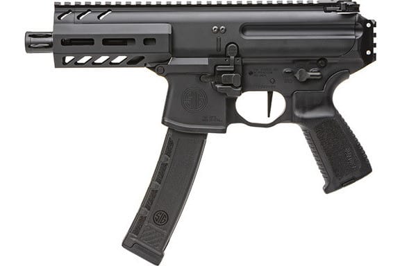 Sig Sauer MPX K Handgun 9mm 35/rd Mag 4.5" Barrel Black No Brace