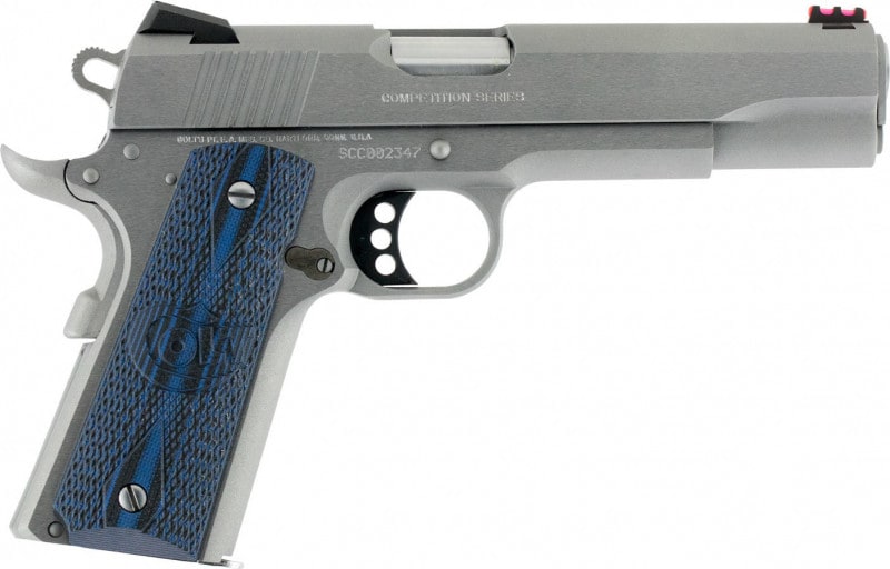 Colt O1070CCS 1911 Competition 70 Series Single 45 ACP 5" 8+1 Blue