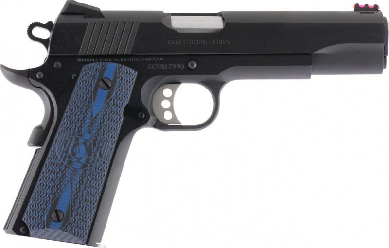 Colt O1970CCS 1911 Competition 70 Series Single 45 ACP 5" 8+1 Blue