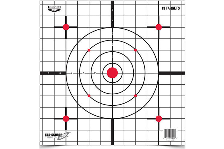 Birchwood Casey BC-37215 Eze-Scorer 12 Inch Sight-In Target Birchwood Casey BC-37215 Eze-Scorer 12 Inch Sight-In Target