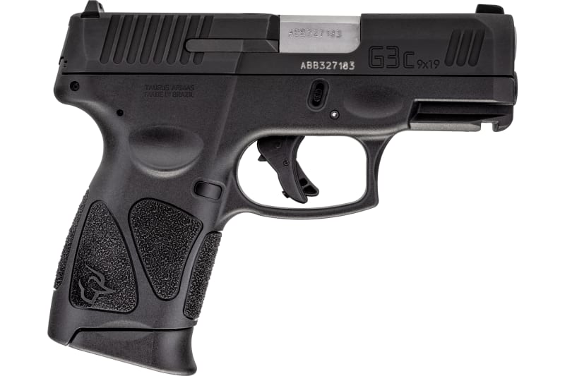 Taurus 1G3C9312X12 G3c Matte Stainless Steel 3.20" Barrel 12+1, Polymer