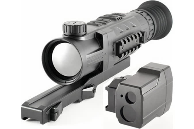 iRay USA IRAYRH50LRF Rico MK1 w/ILR 1000 Combo Thermal Scope Black