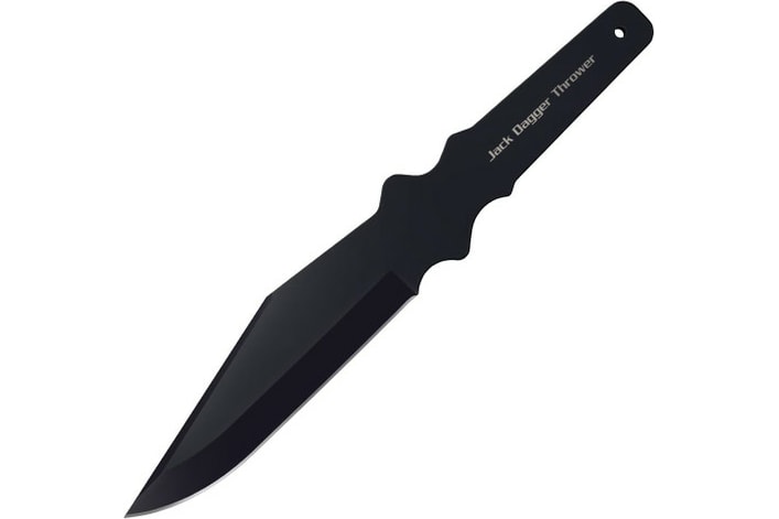 Cold Steel CS80TJDZ Jack Dagger Thrower 7.50" Fixed Plain Clip Point
