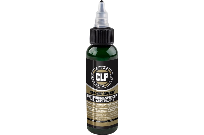 Pro-Shot 1 Step BIO Mil-Spec CLP Cleans, Lubricates, Protects 2oz