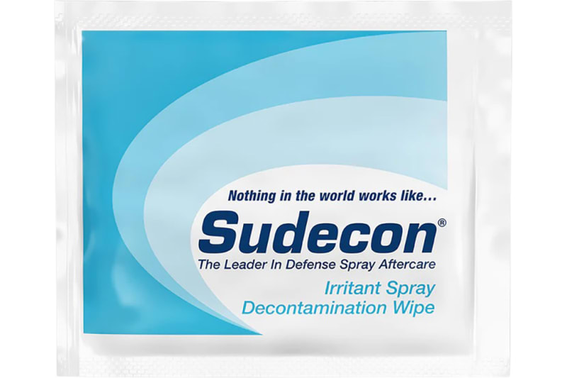 Byrna Technologies BM68604 Sudecon Irritant Spray Decontamination Wipe