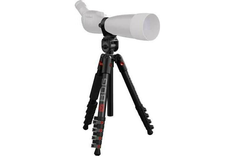 Bog-Pod 1100483 Great Divide 6.40" High Black Carbon Fiber/Steel