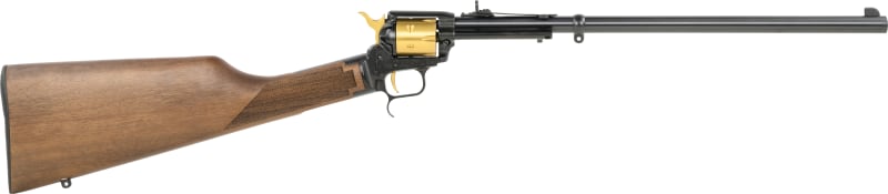 Heritage Mfg BR226B16HSGLD Rough Rider Rancher 22 LR, 6rd 16.12", Black