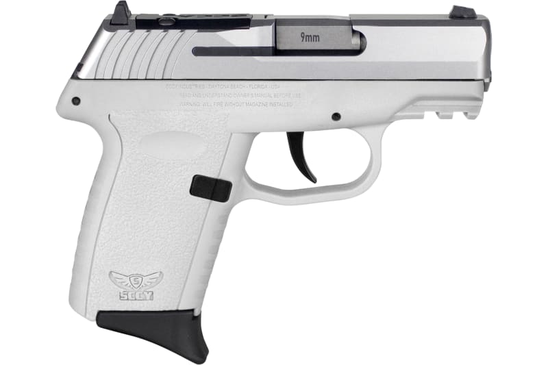 SCCY Industries CPX2TTWTRDRG3 CPX-2 Gen 3 RD 10+1 3.10" White Polymer