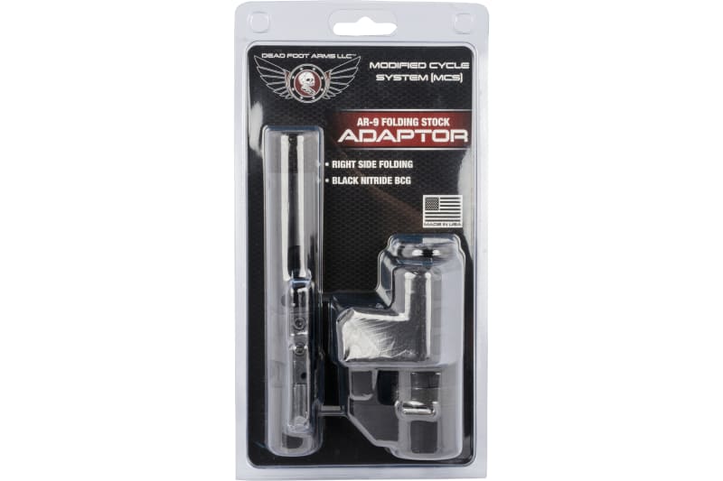 DFA MCS-RFS9MM2-BN1 MCS RH Foldr 9mm BK Nitrde BCG