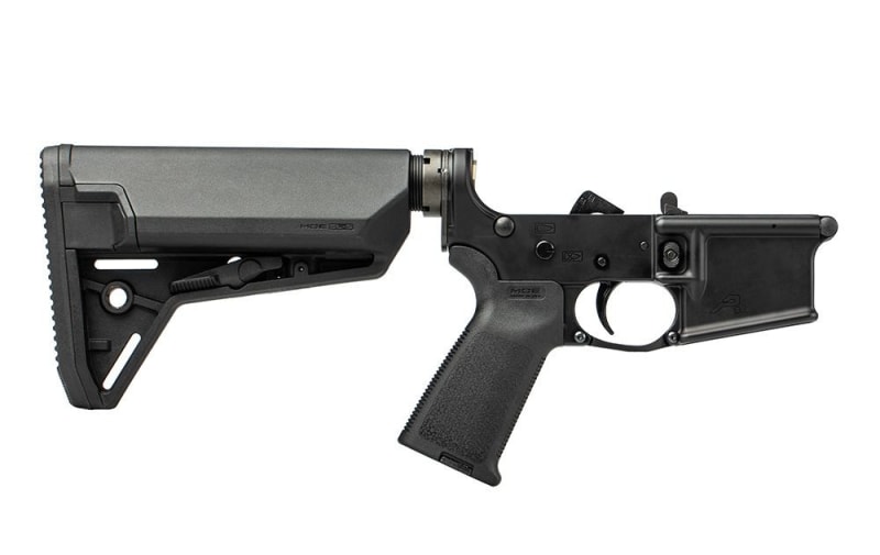 Aero Precision AR15 Complete Lower Receiver MOE Grip & SL-S Carbine Stock