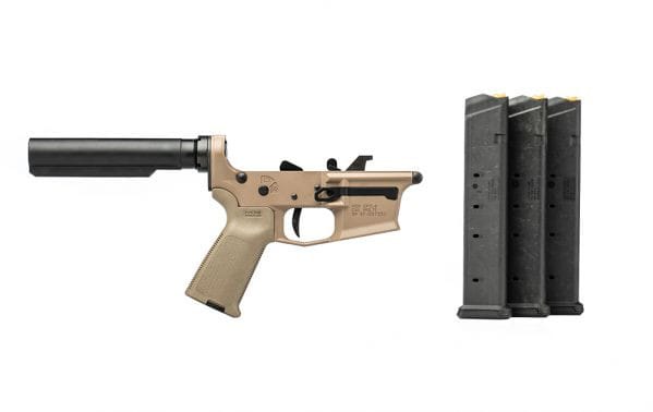 Aero Precision APAR620571 EPC-9 Complete Lower RISE BLITZ Trigger FDE