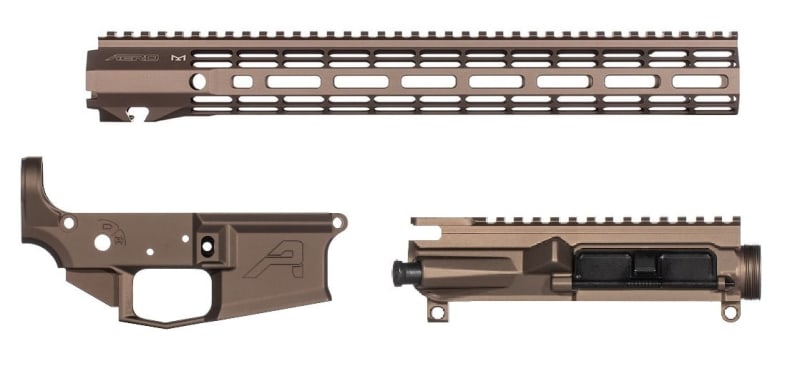 Aero Precision M4E1 Builder Set 15" ATLAS R-ONE HG Kodiak Brown
