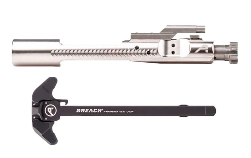 Aero Precision BREACH Ambi Charging Handle Large Lever Nickel Boron BCG