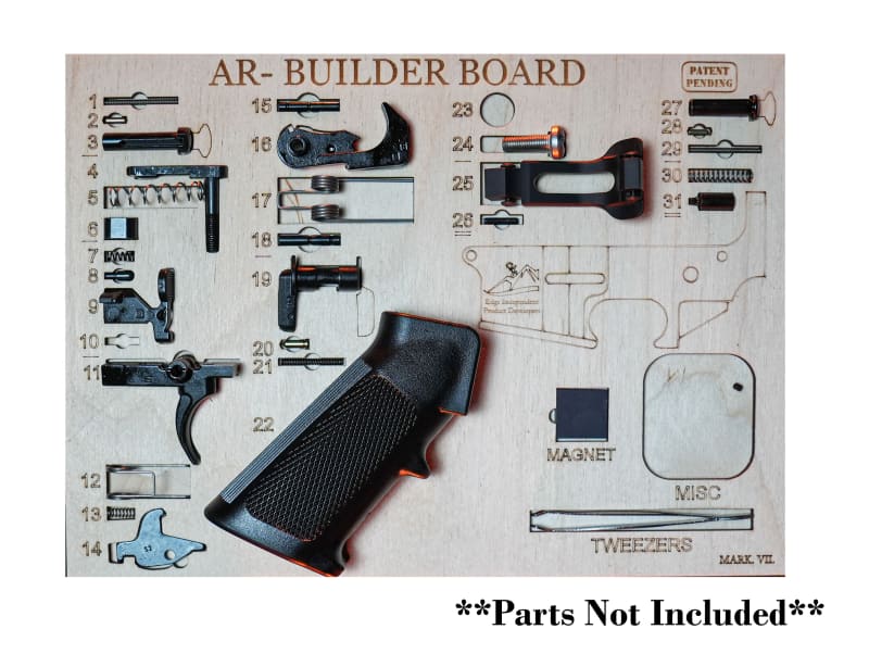 AR Builder Board - Fool Proof Guide To Build Your Own AR-15