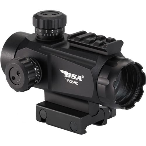 BSA 35MM Tactical Weapon Red Dot 5 MOA - BSA TW35rdCP