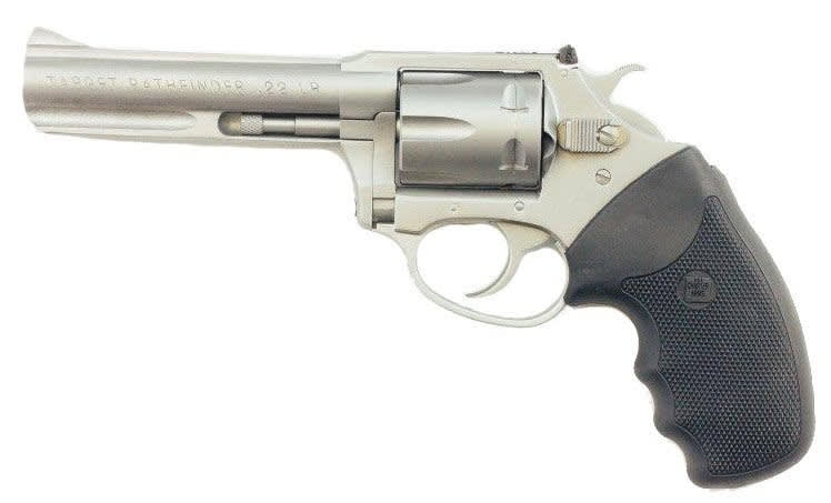 Charter Arms Target Pathfinder 22LR Revolver, 4.2" Matte Stainless