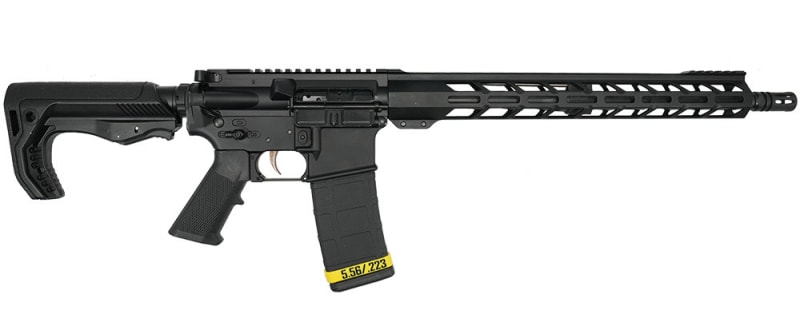 Fostech Claymore 5.56 NATO AR-15 Semi-Automatic Rifle, 16" Barrel, 15 ...