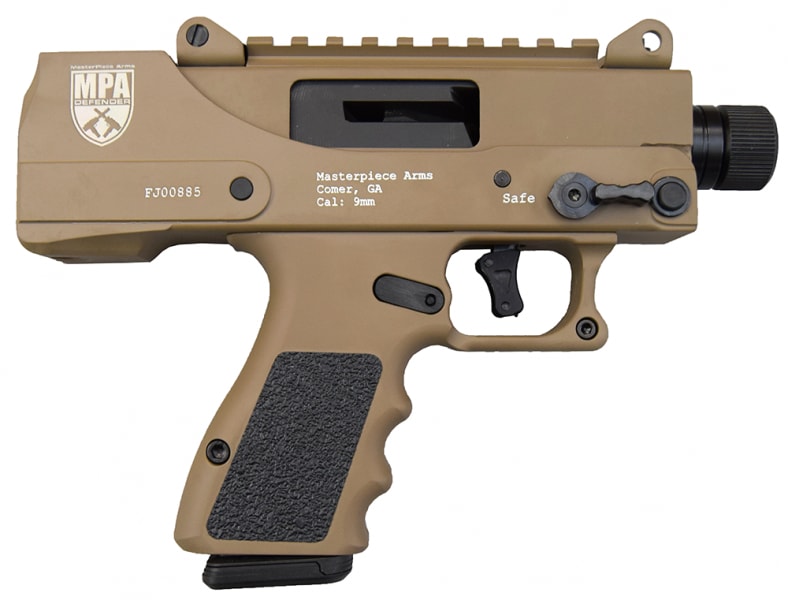 MasterPiece Arms 930DMG Pistol 9mm - MPA930DMG FDE