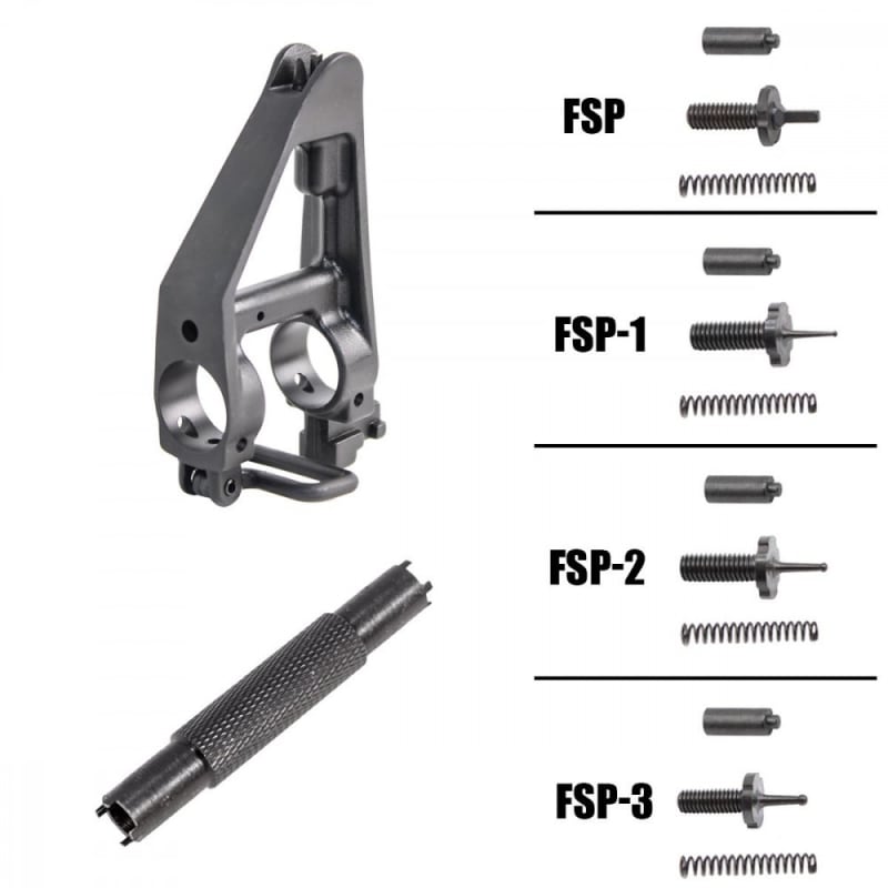 AR-15/AR10 Front Sight Gas Block Package