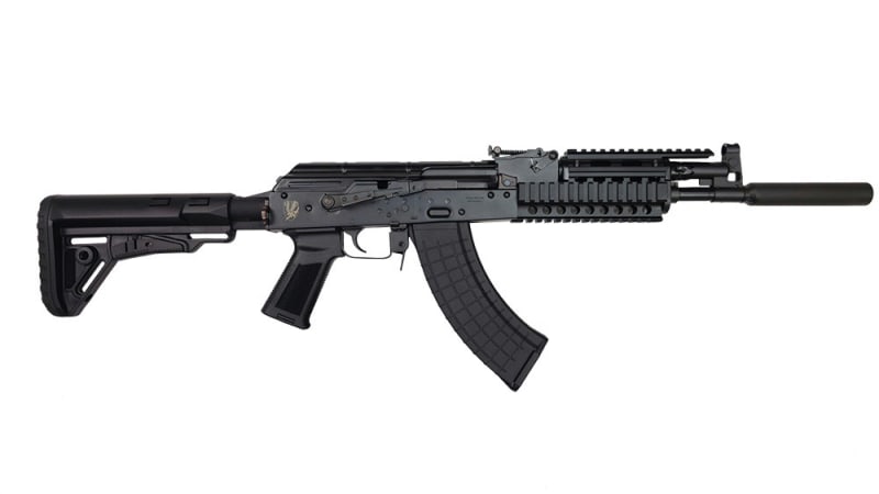 Pioneer Arms GROM Series Semi-Auto 7.62x39 AK-47 Style Rifle W/Quad ...