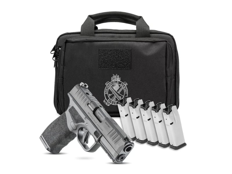 Springfield Hellcat OSP 9mm 3" BBL 11rd Pistol - Gear Up Bundle w/ 5 Mags