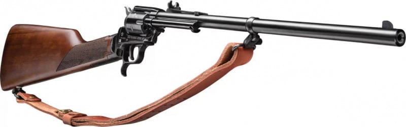 Heritage RR Rancher Rifle, 16" Barrel, 6 Round, Walnut Stock, Revolver