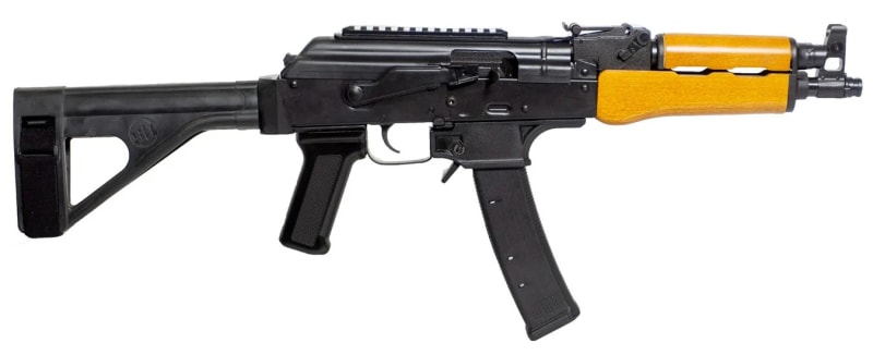 Century Arms Draco 9S 9mm AK-47 Pistol w/SB Tactical SOB 47 Brace 35rd mag HG7889-N