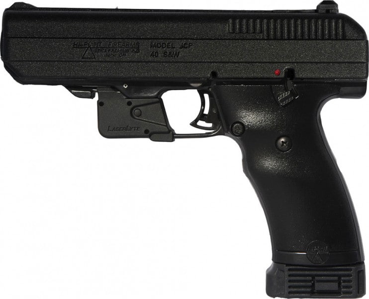 Hi-Point 34010LLTGM 40 S&W with LaserLyte Single 4.5" 10+1 Grip Black
