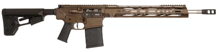 Red Arrow .308 AR-10, Midnight Bronze, 18" SS Fluted, DB 10 Brake