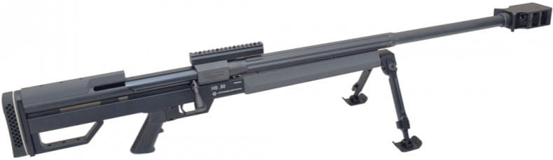Steyr HS .50, 50 BMG, 33", Single Shot, w/ Bi-Pod and Carry Case