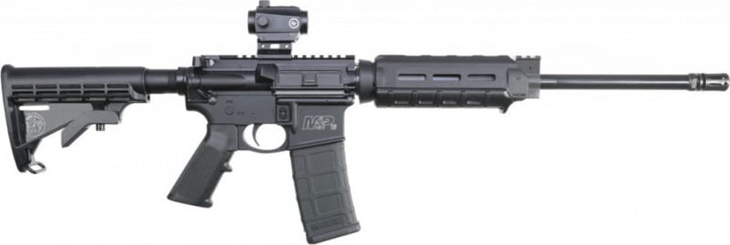 S&W 12939 M&P15 Sport II OR 30-SHT 6-POS. M-LOK RDGRN DOT