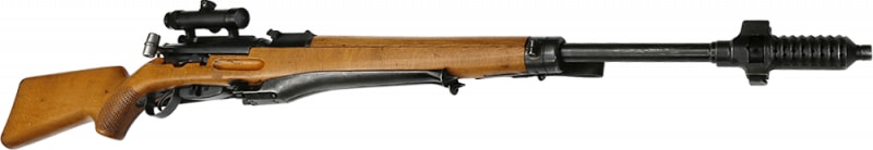 ZFK-55 Swiss Bolt Action 7.5x55 6 Round Sniper Rifle