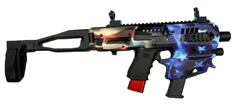 CAA USA Micro Conversion Kit Glock Handguns Limited Edition Patriot Flag