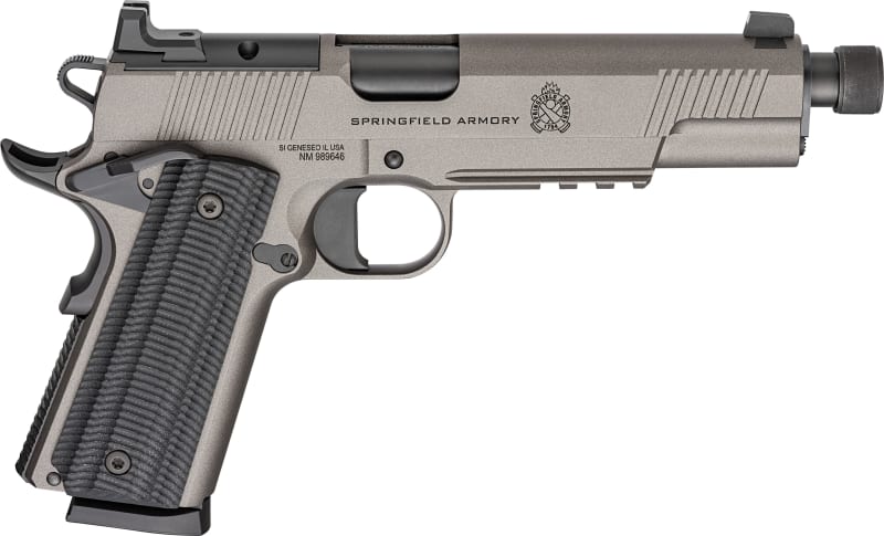 Springfield Armory 1911 Operator AOS Threaded, .45ACP, 8+1, 5.75 ...