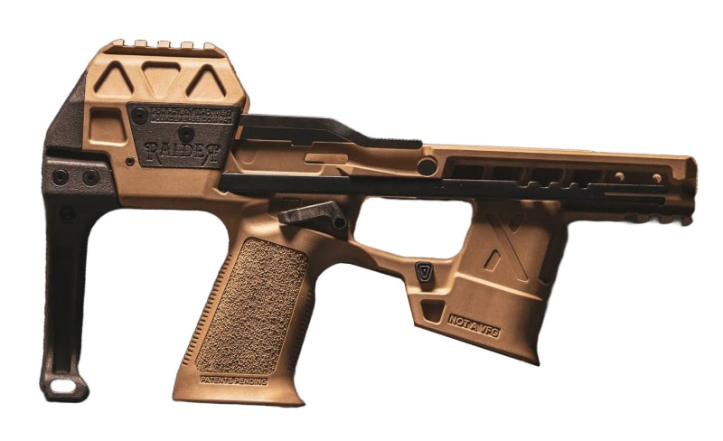 FLUX DEFENSE Raider X, P320 Micro PDW Chassis, Deployable Brace ...